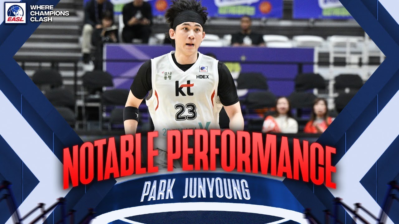 Notable Performance: Suwon KT Sonicboom Park Jun Young 20 Points vs. Hiroshima Dragonflies | EASL